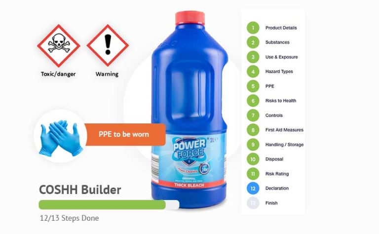 COSHH Assessment Software - Chemical safety made easy