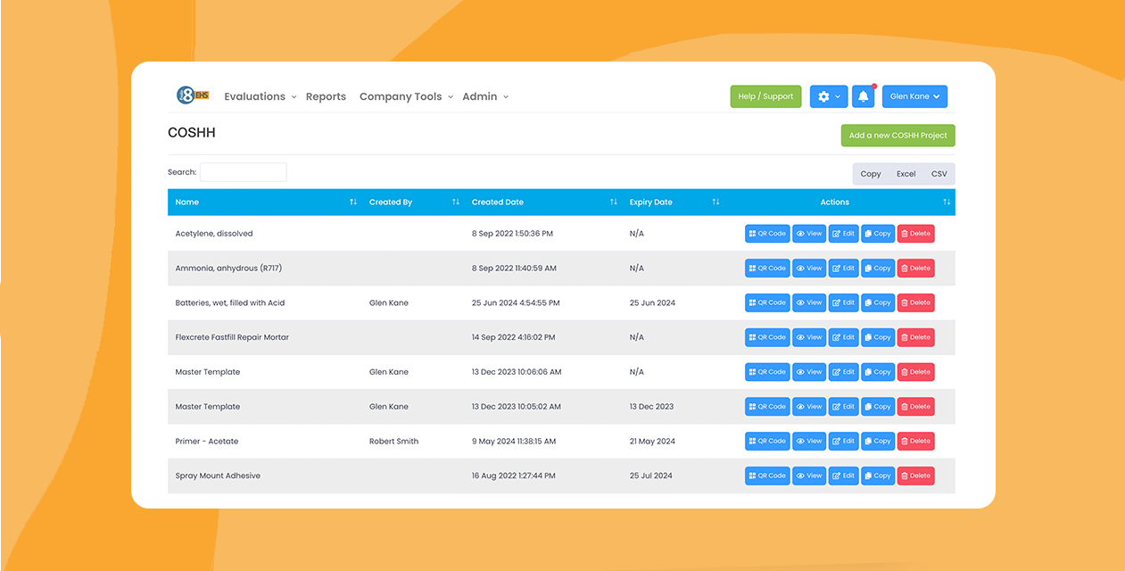 COSHH Assessment Software - Chemical safety made easy