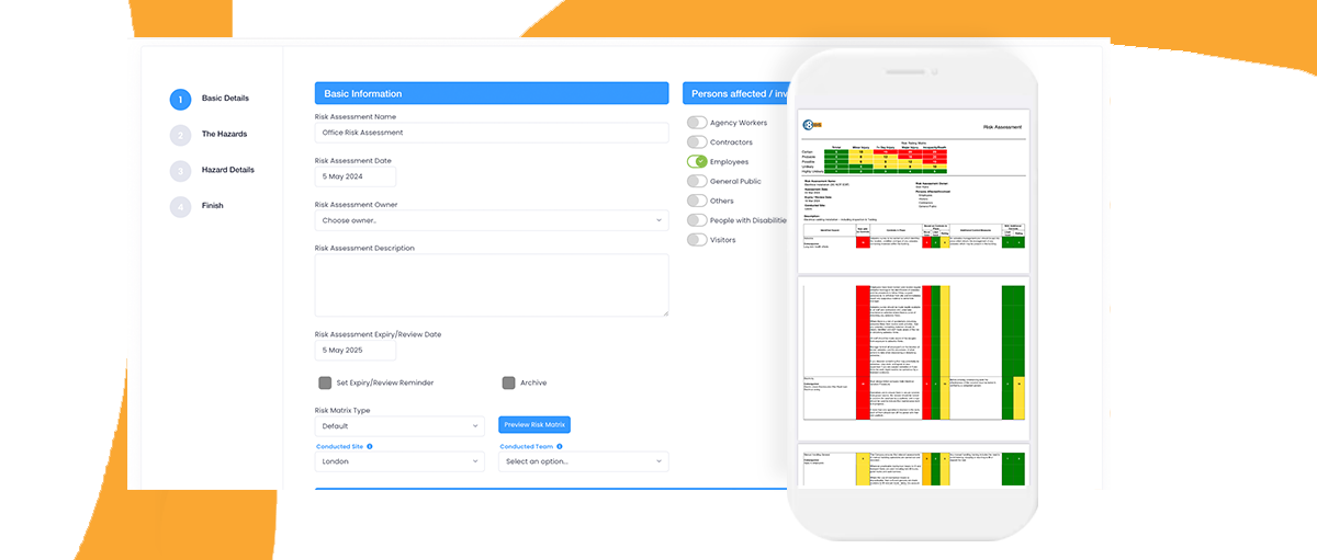Risk Assessment Software | Easy to make and share