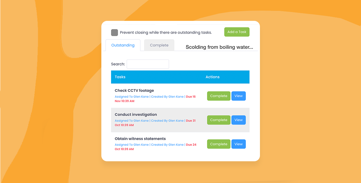 Accident & Incident Reporting Software | Evalu-8 EHS