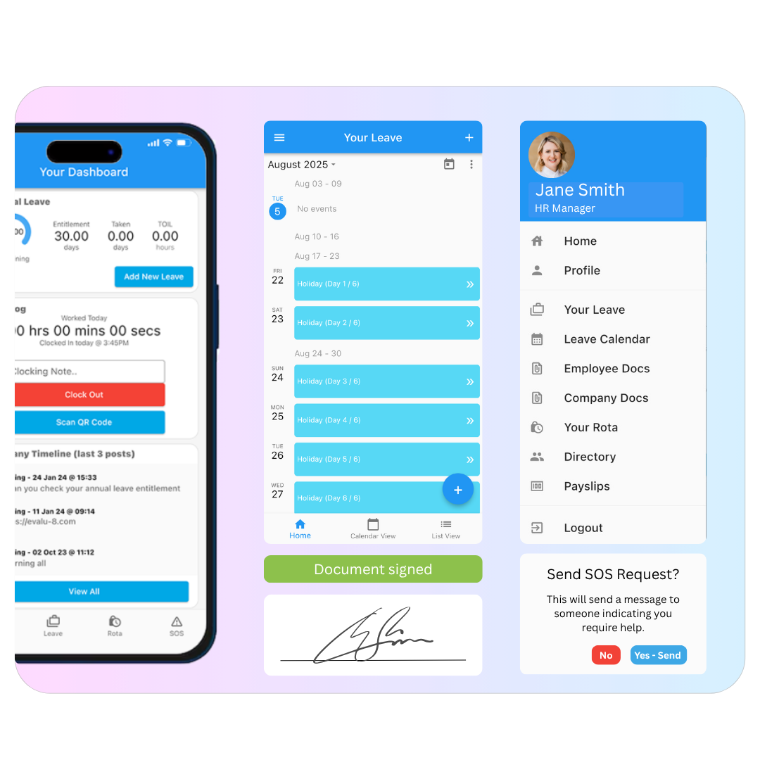 HR App - Evalu-8 Software Ltd