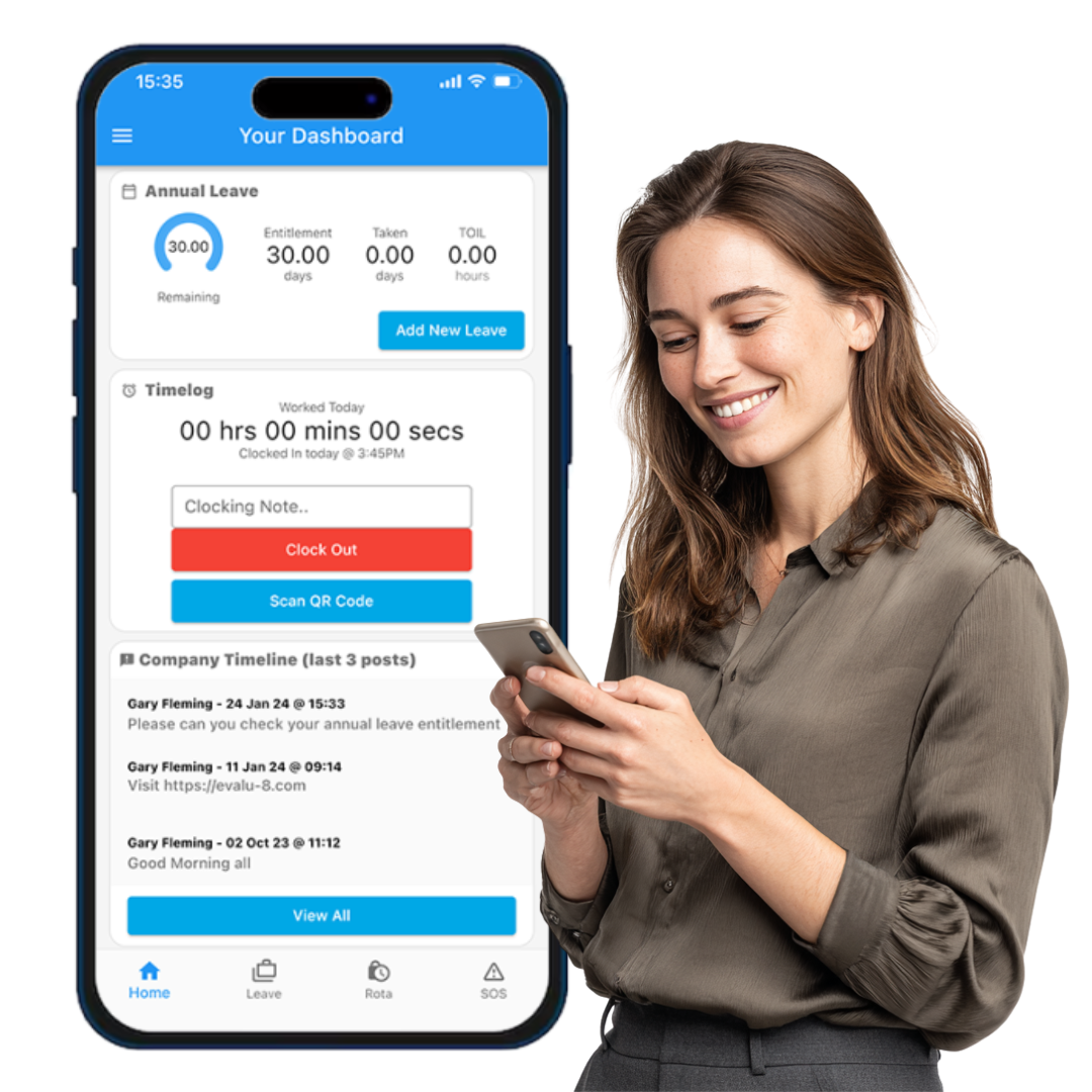 HR App - Evalu-8 Software Ltd