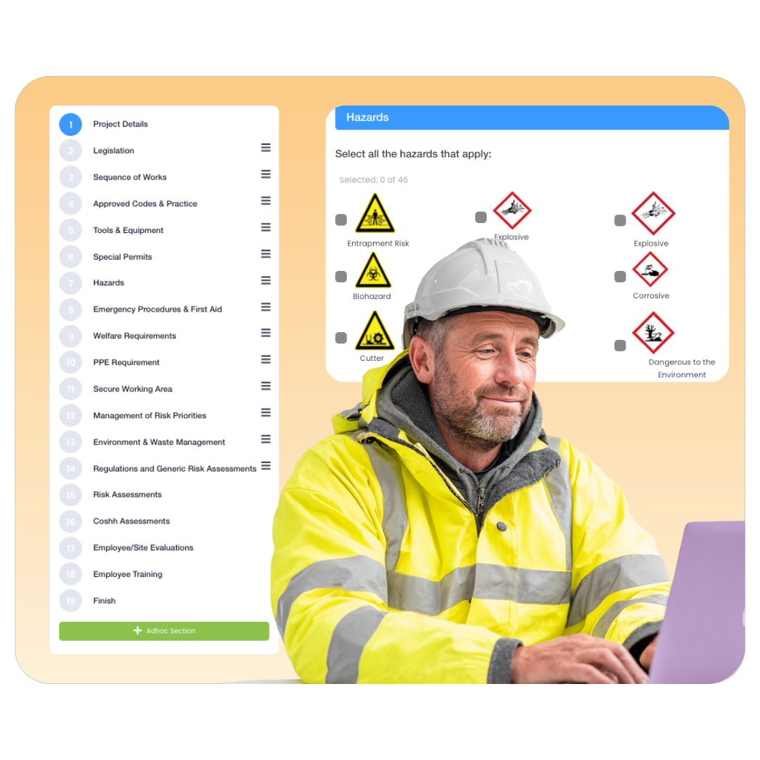 Risk Assessment & Method Statement (RAMS) Software | Evalu-8